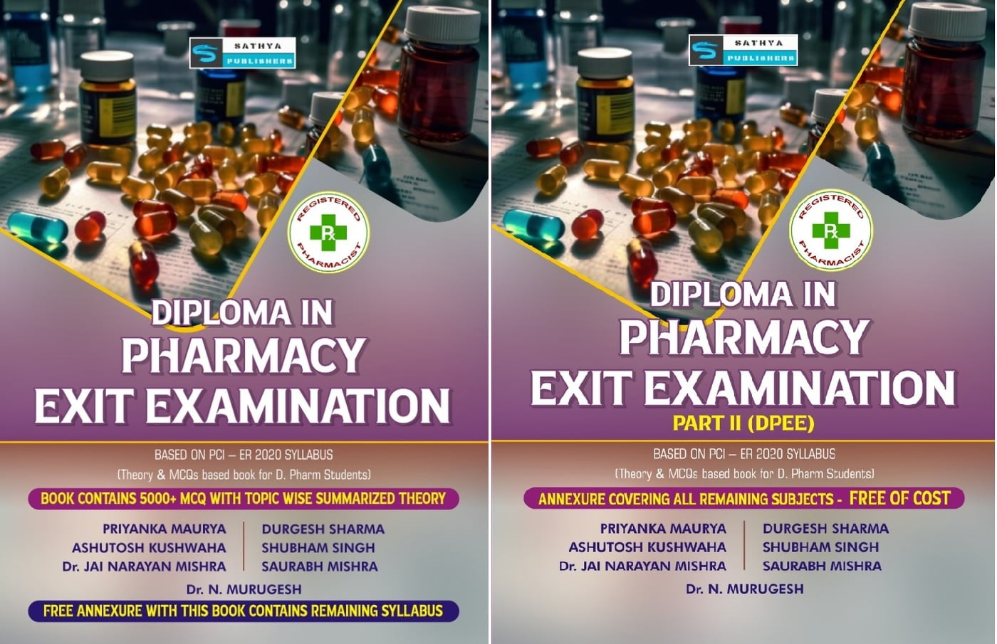 Diploma in Pharmacy Exit Examination (PCI ER 2020)