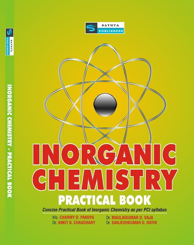 Inorganic Chemistry Practical Book (B.Pharm I Semester)